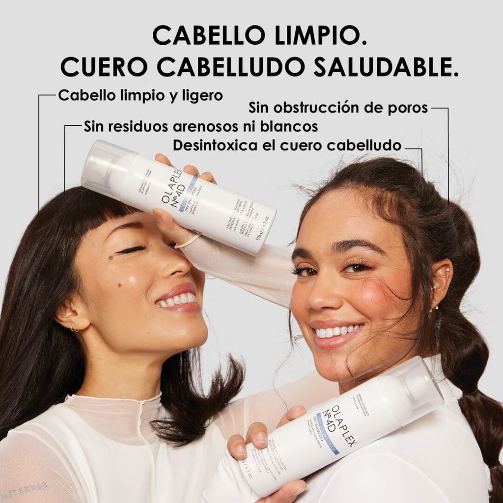 Olaplex 4D Shampoo Seco para un cabello limpio y sano